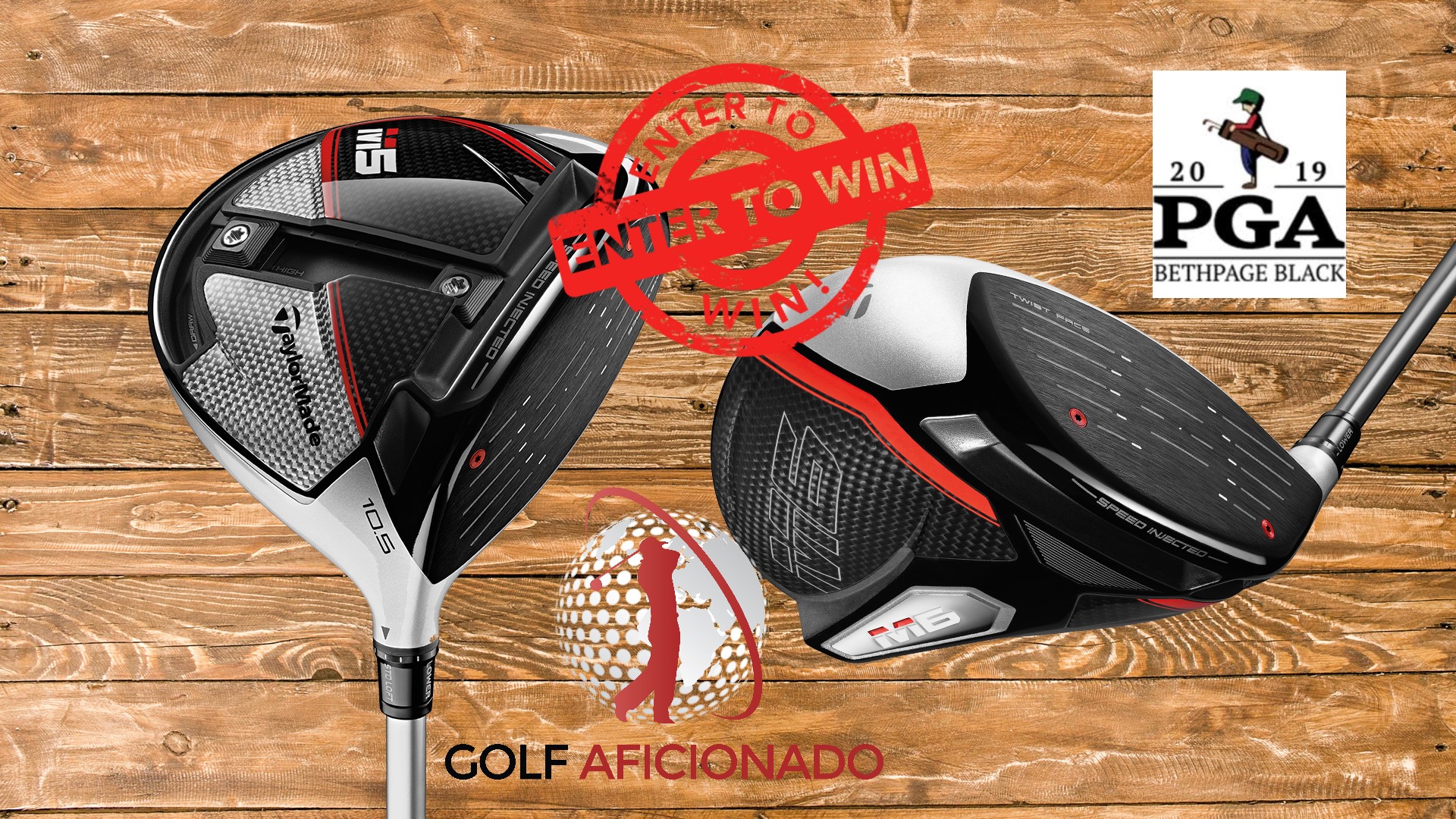 FREE TaylorMade M5 M6 Driver Enter our 2019 PGA Championship Contest